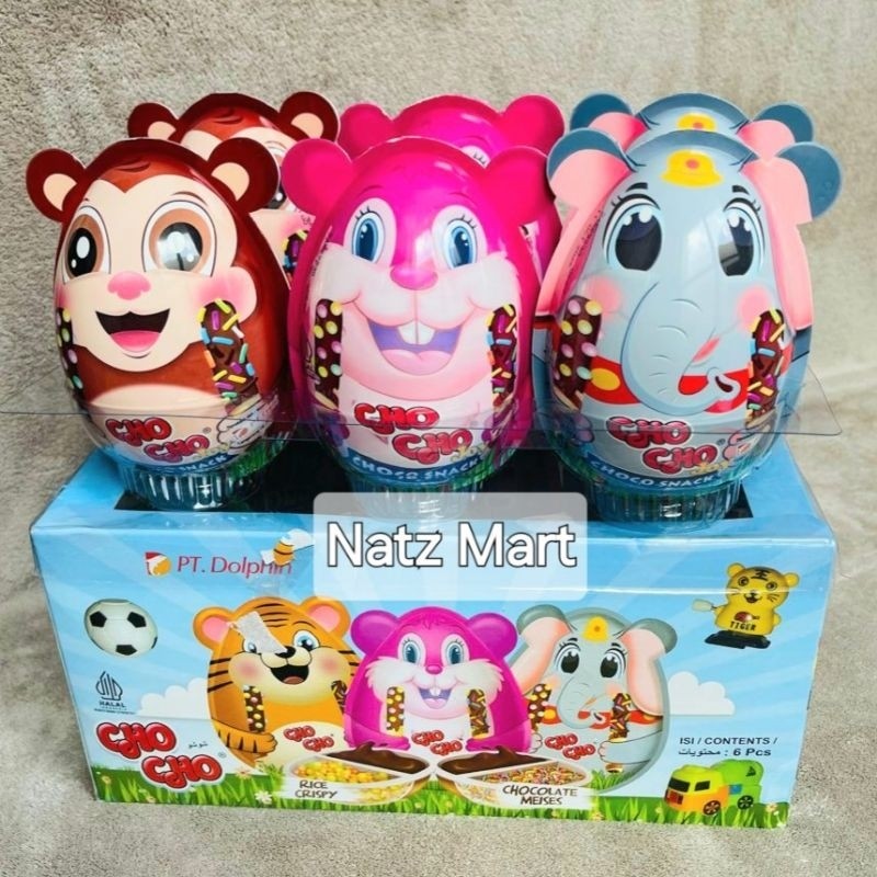 Jual CHO CHO JOY Jumbo Snack Cokelat - Mainan 1 BOX isi 6 Pcs × 40 gr ...