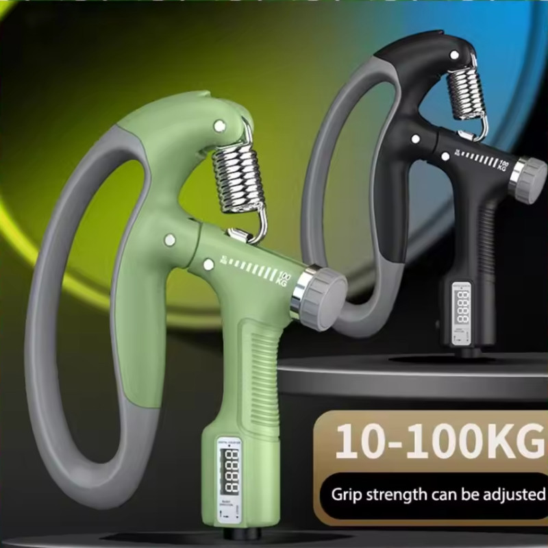 Jual Hand Grip Handgrip Exerciser Digital Counter Alat Bantu Fitness ...