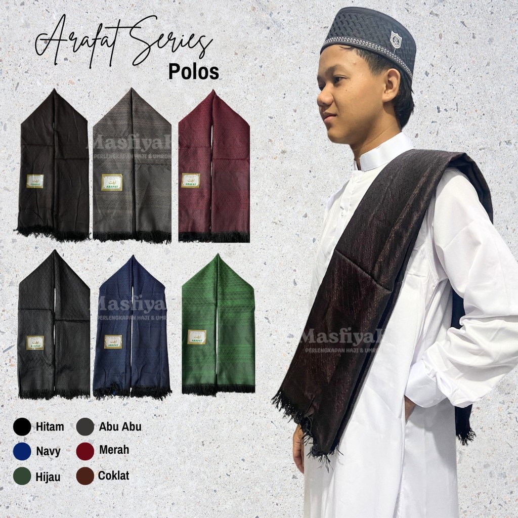 Jual Surban Arafat Murah Surban Putih Polos Arafat POLOS Kain Halus Dan ...