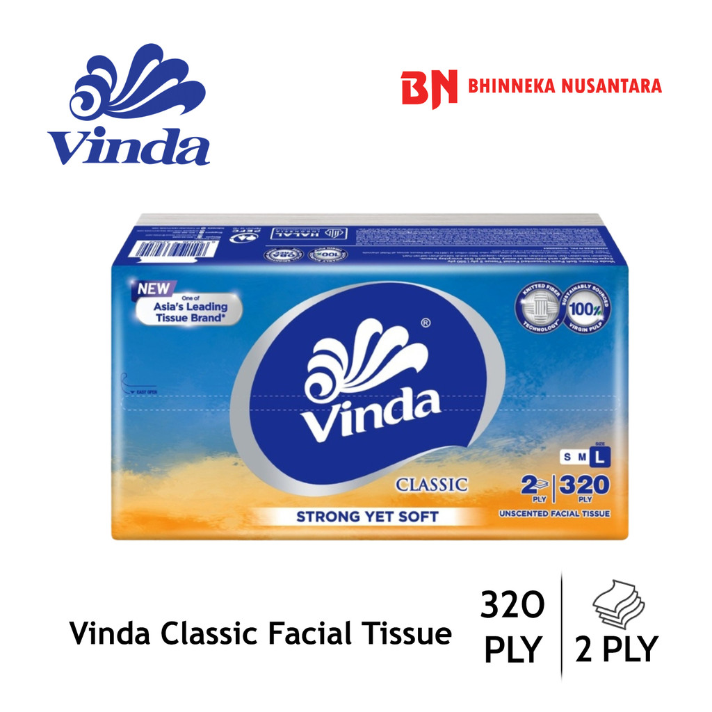 Jual Tissue Tisu Vinda Classic 320 Ply / 2 Ply | Shopee Indonesia