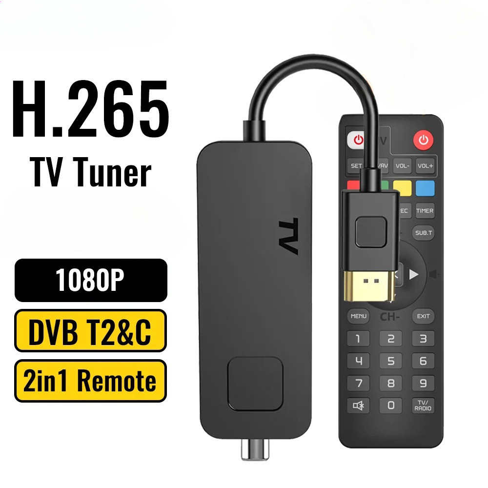 Jual U3mini DVB T2 DVB C Digital TV Decoder HD Free TV Channels 7Days ...
