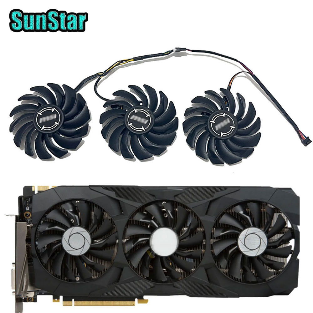 Jual New Pld09210b12hh 87mm 4pin Video Cooling Fanfor Msi Geforce Gtx