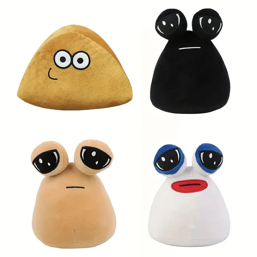 Jual 4 Styles Adorable Hot Game My Pet Alien Pou Plush Toy Pou Stuffed ...