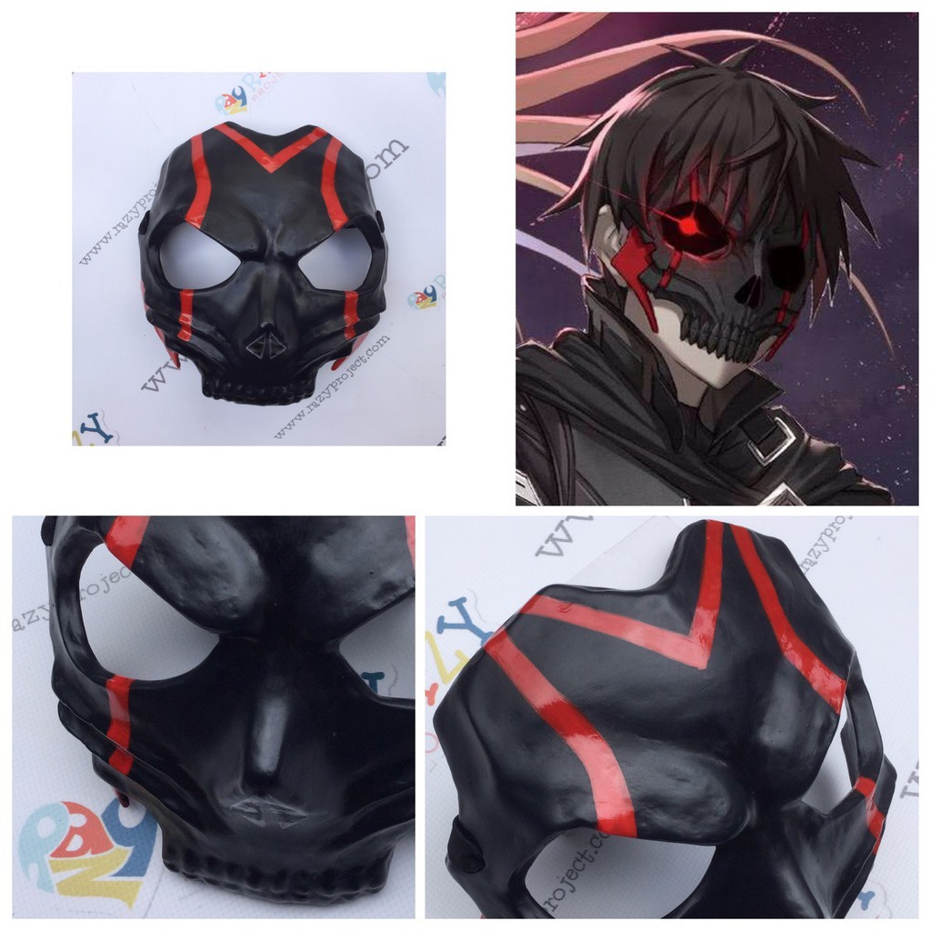Jual Fate Barbatos Graphite Berserk of Gluttony Mask Topeng Kayu ...