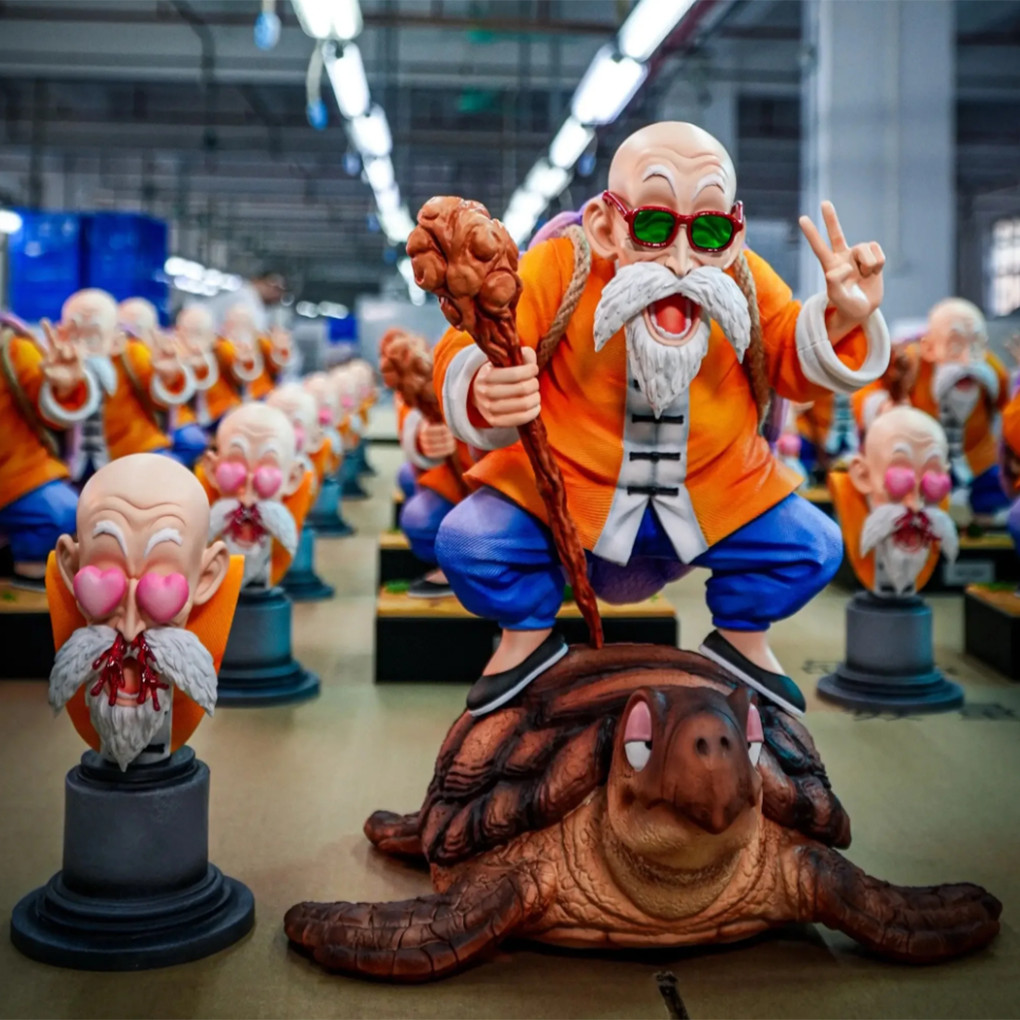 Jual Jt Statue Dragon Ball Z Kame Sennin Figure Master Roshi Umigam ...