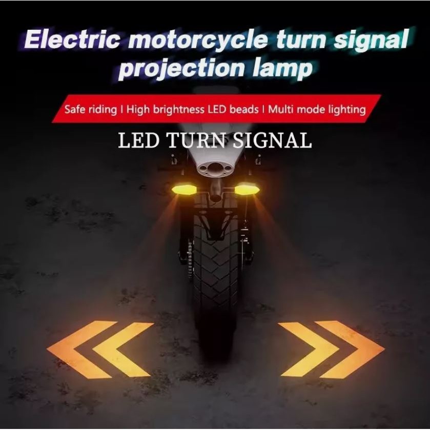 Jual Lampu Sen LED 2PCS Lampu Sein Proyeksi Mewah Tahan Air untuk ...