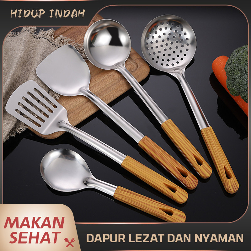 Jual Sodet Penggorengan Spatula Sutil Susuk Centong Kuah Sendok Sayur ...