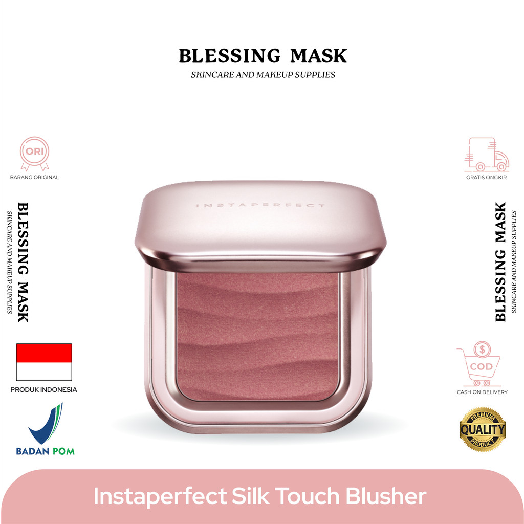 Jual Instaperfect Silk Touch Blusher 02 Lumina 4gr | Shopee Indonesia