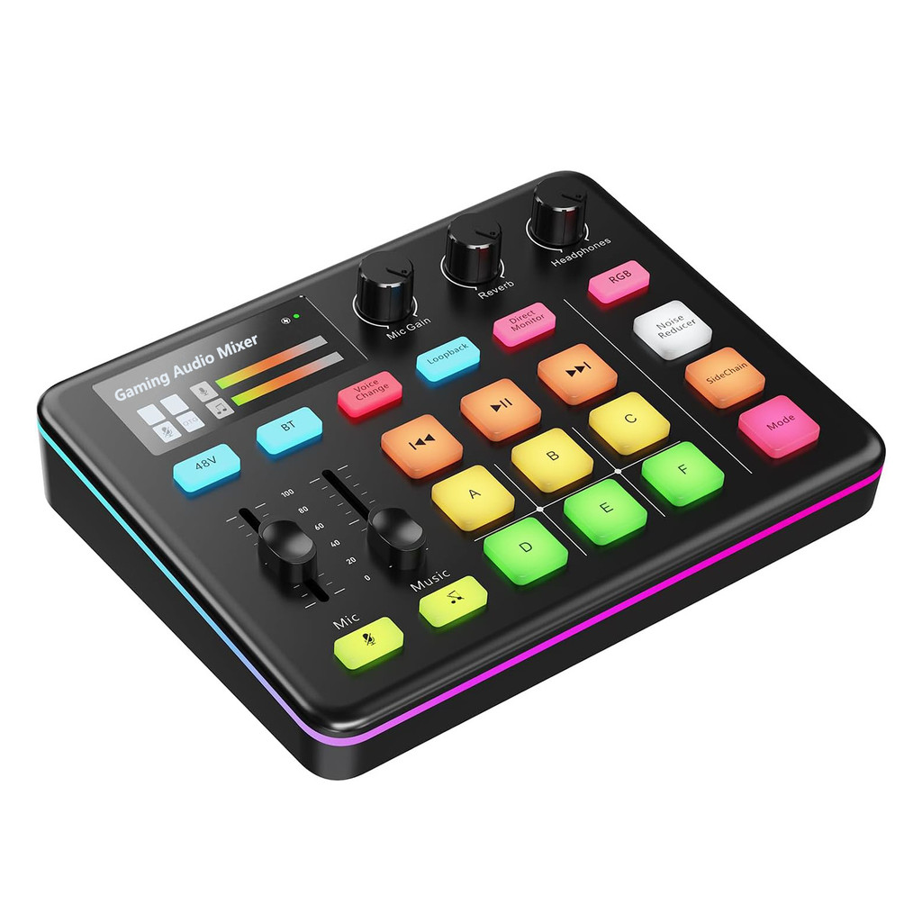 Jual Gaming Audio Mixer, Audio Interface with Pro-preamp, Voice Changer ...