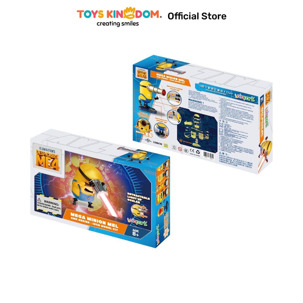 Jual Toys Kingdom Yolopark Despicable Me 4 Action Figure Mega Minion ...