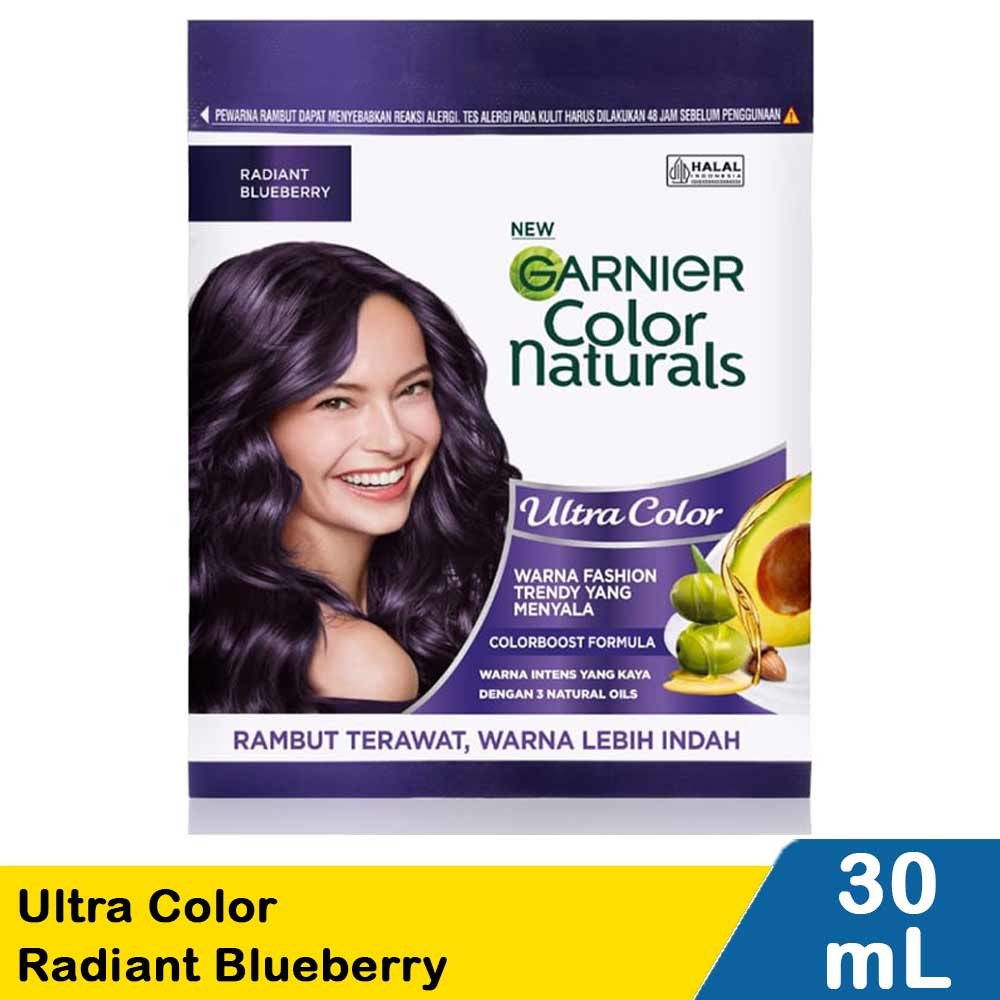 Jual GARNIER ULTRA COLOR RADIANT.BLBERRY 30mL | Shopee Indonesia