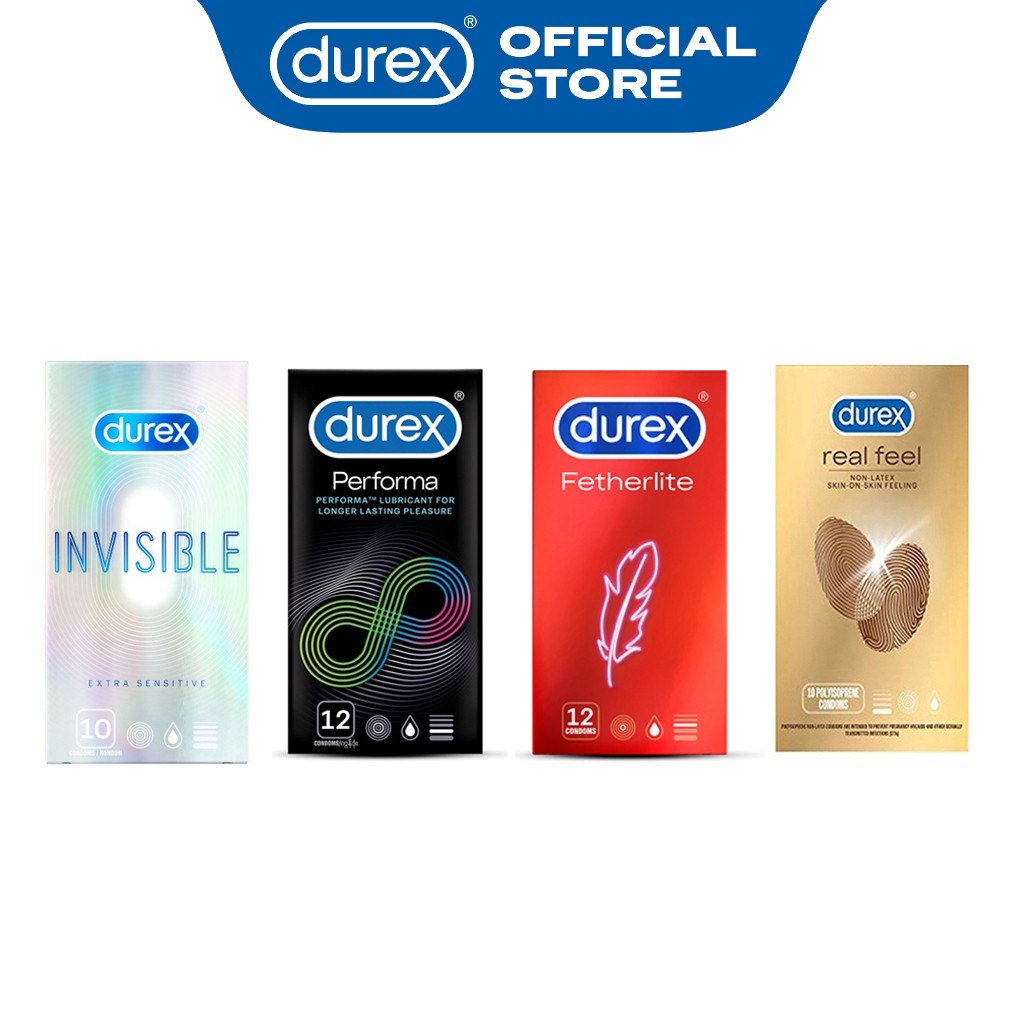 Jual Durex Kondom Extra Tipis Pria Durex Condoms Invisible 10s-12s ...