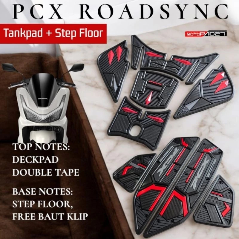 Jual Paket Tankpad PCX 160 dan Karpet Motor PCX 160 2025 Roadsync ...