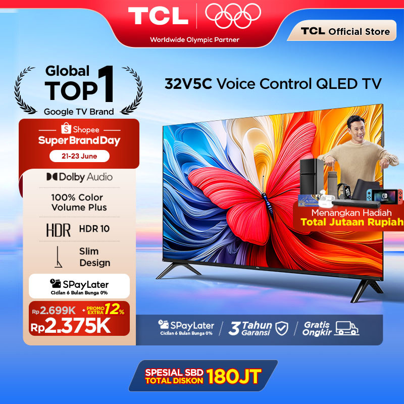 Jual android tv 32 inch Harga Terbaik & Termurah Juni 2026 | Shopee ...