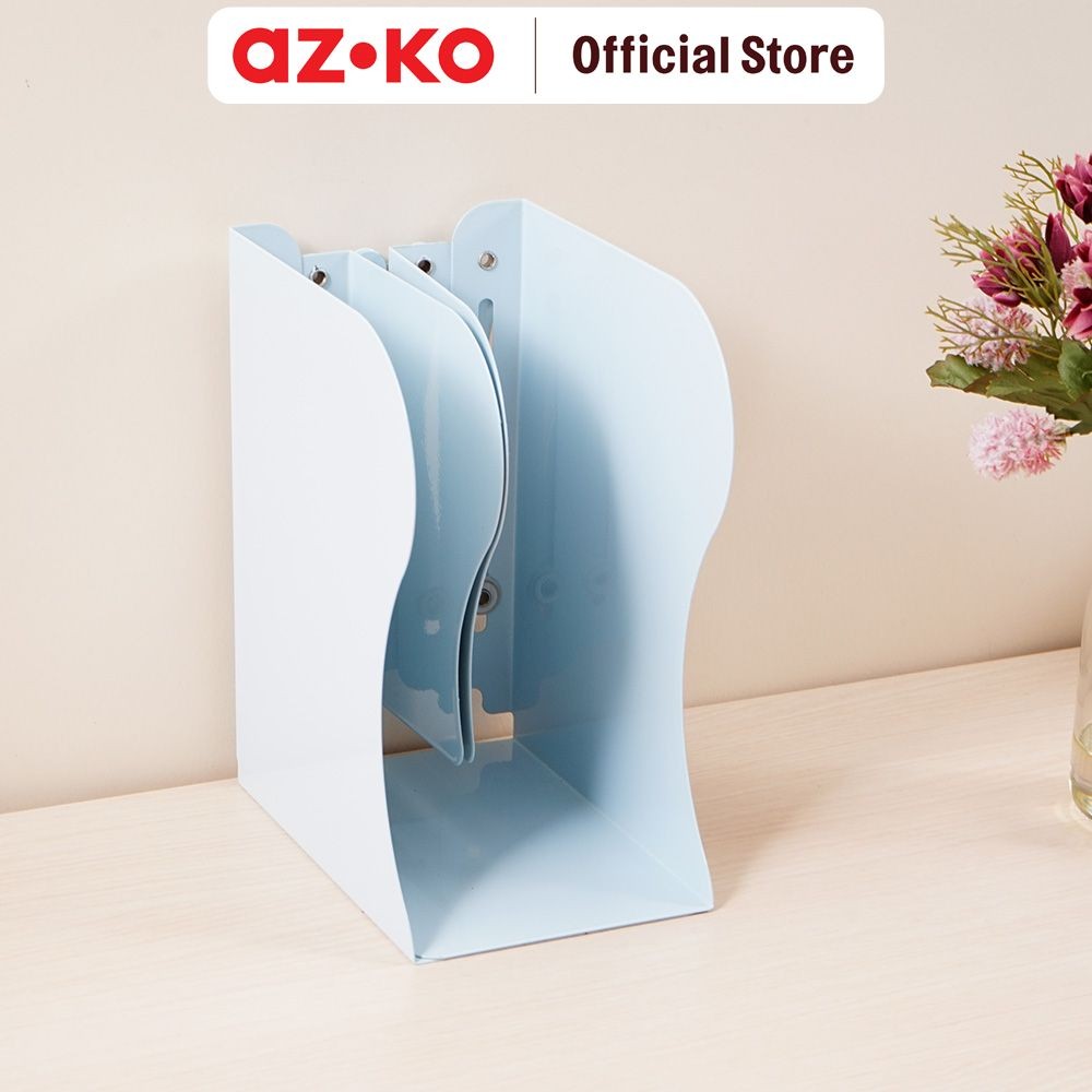 Jual AZKO Stora Organizer Buku Expandable - Biru MudaBookshelf Books ...