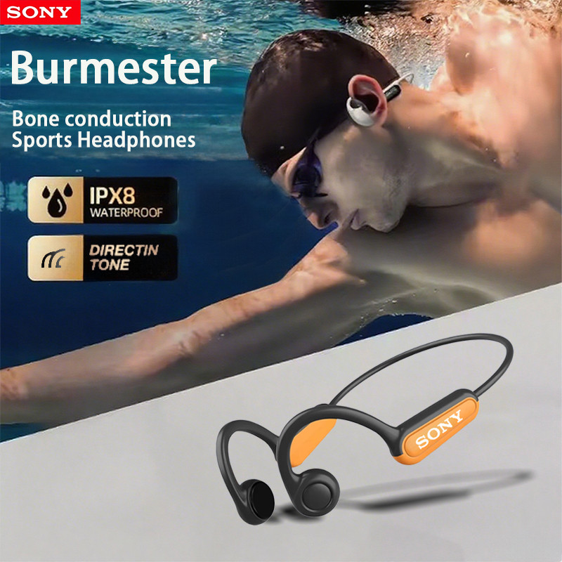Jual SONY Open-Ear Bone Conduction Headphones IPX8 Waterproof Swimming ...