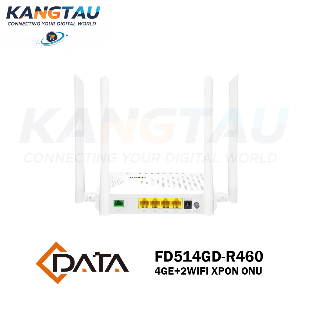 Jual C-DATA XPON ONU FD514GD-R460 4GE DUAL BAND WIFI GPON / EPON ONT ...