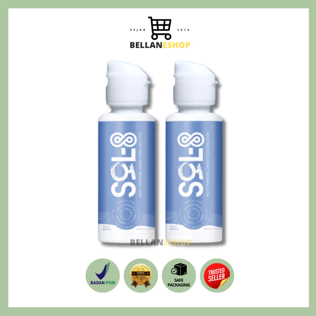 Jual toko_bellasoftlens | Sol-8 Air Softlens 60ml | Shopee Indonesia