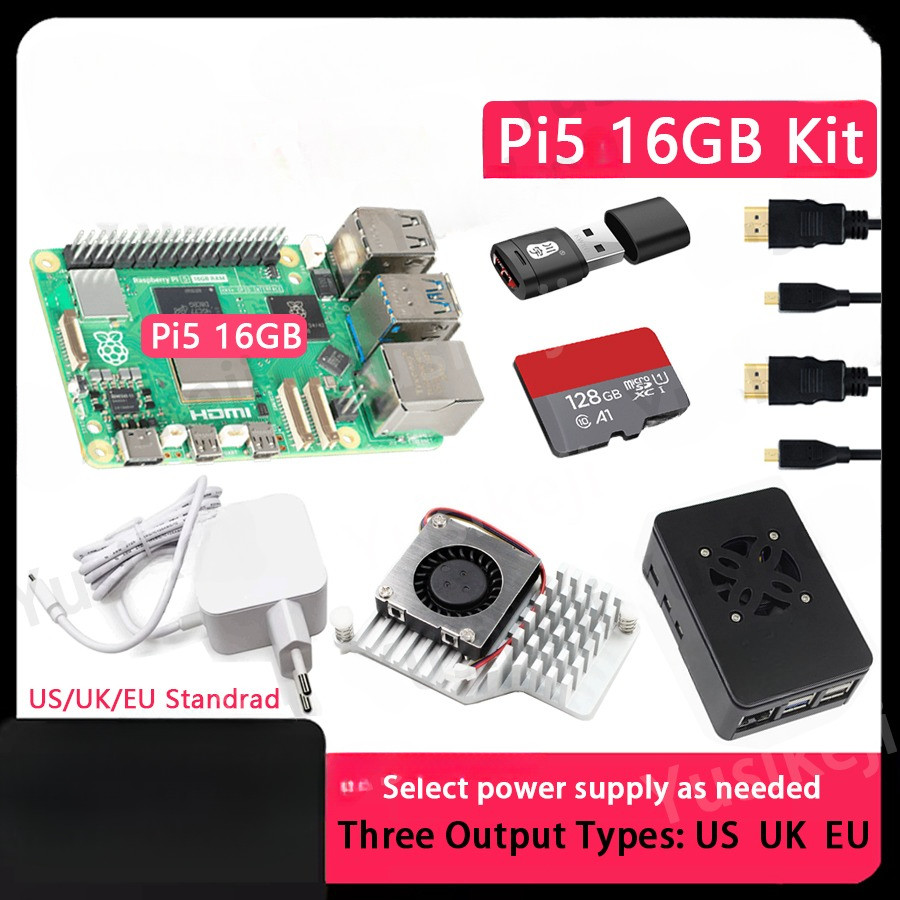 Jual Original Raspberry Pi 5 16GB Board and raspberry Pi 5 16GB KIT(PI5 ...