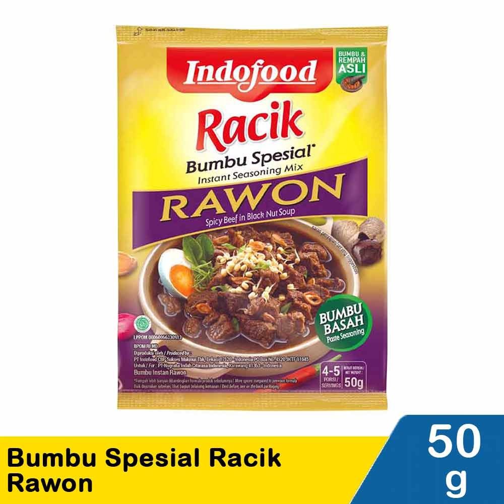Jual INDOFOOD BUMBU SPESIAL RACIK RAWON 50g | Shopee Indonesia