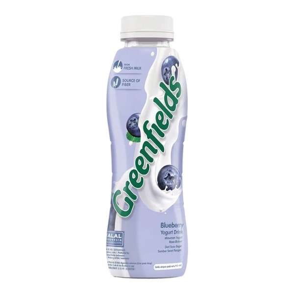 Jual GREENFIELDS DRINK YOGURT BLUEBERRY 240 ML | Shopee Indonesia