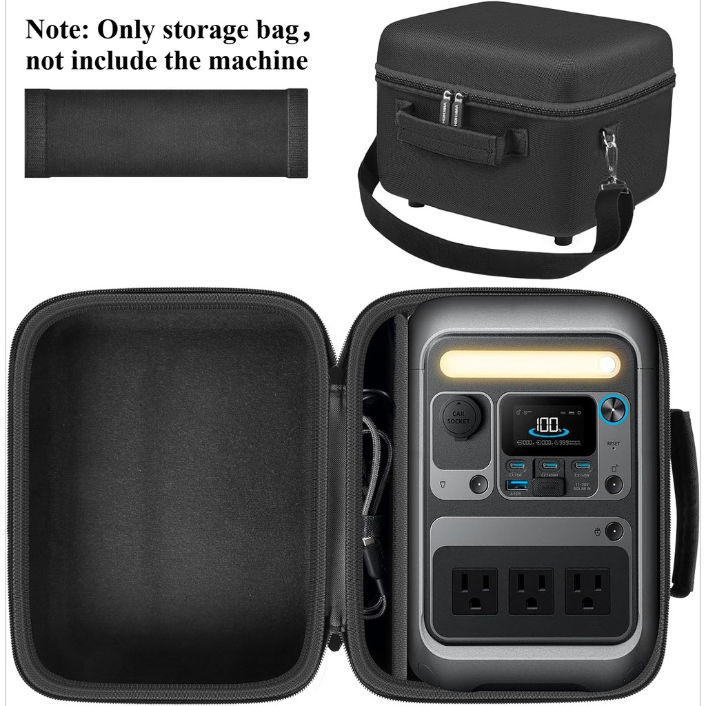 Jual Storage Bag for Anker SOLIX C300 Portable Power Station, Battery ...
