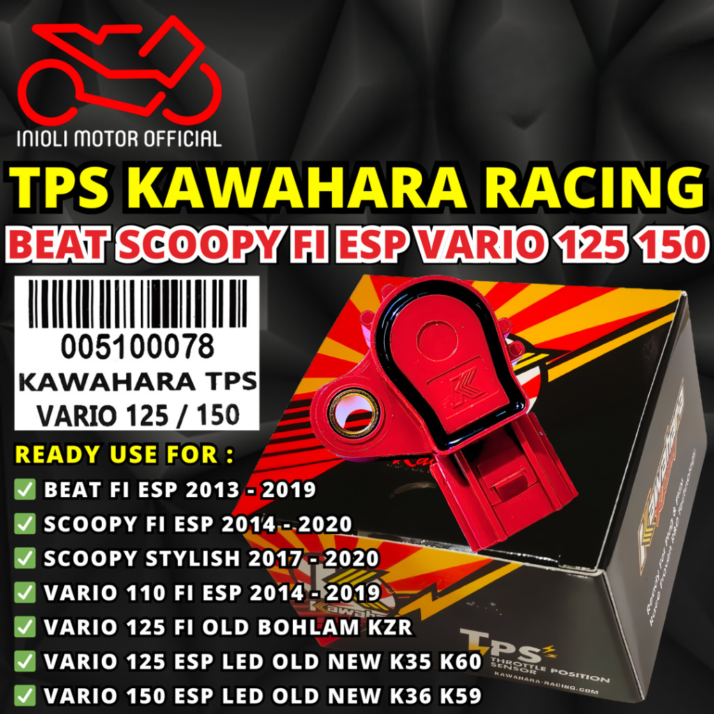 Jual TPS SENSOR RACING BEAT SCOOPY VARIO 110 125 150 FI ESP CLICK SPACY ...