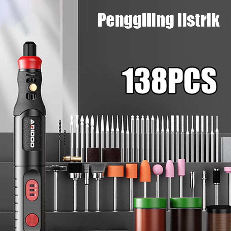 Jual Bor Mini Grinder Set Mesin Ukir Poles Gerinda Listrik Alat Ukir ...