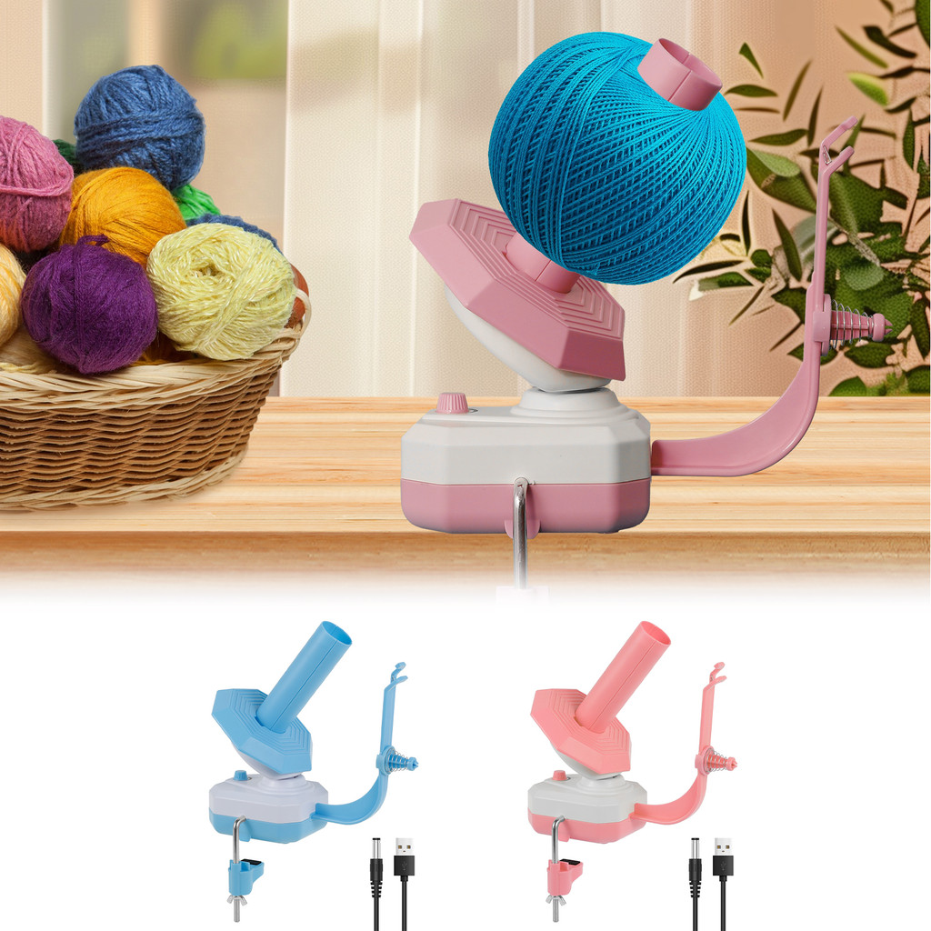 Jual Plastic Electric Wool Winder for Crocheting Motor Drive Automatic ...
