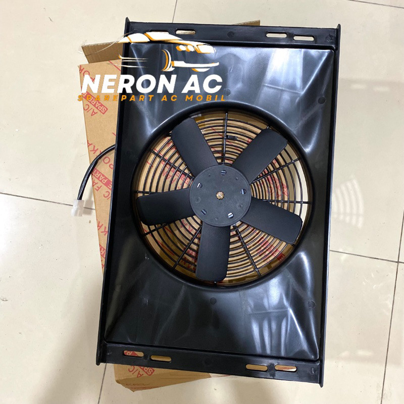 Jual EXTRA FAN KONDENSOR 14x23 HISAP SINGLE ASSY UNIVERSAL 10 INCH ...
