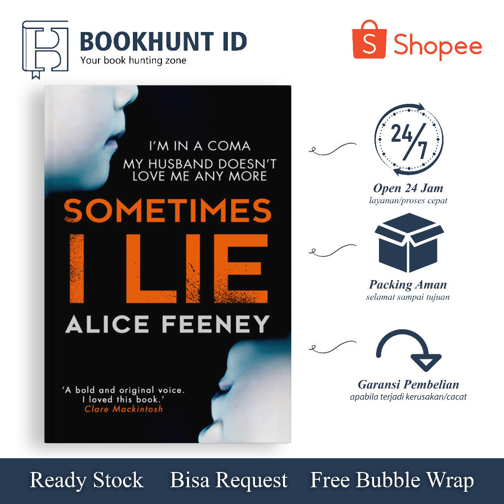 Jual Sometimes I Lie - Alice Feeney | Shopee Indonesia