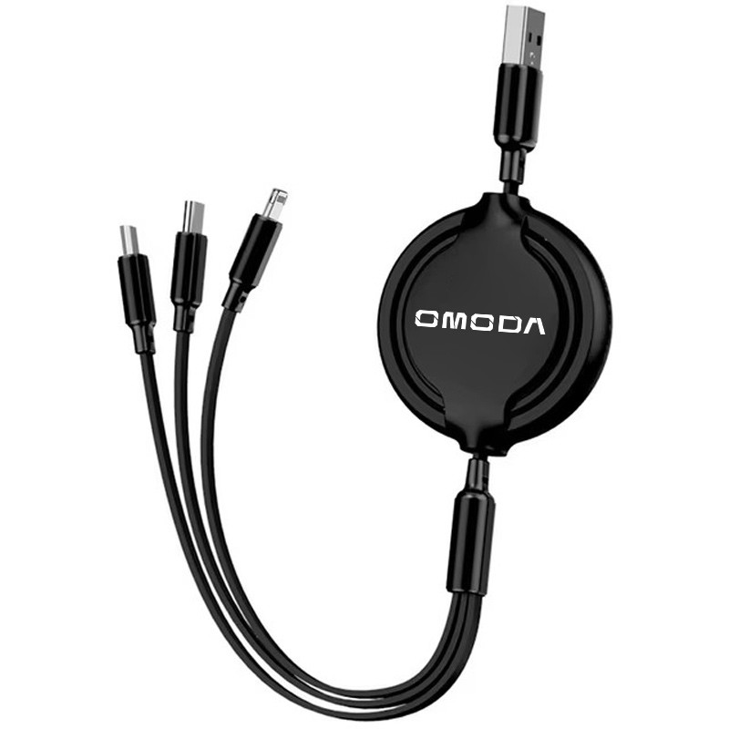 Jual Car 3-in-1 Interface Car logo Charger Data Cable Safe Fast ...