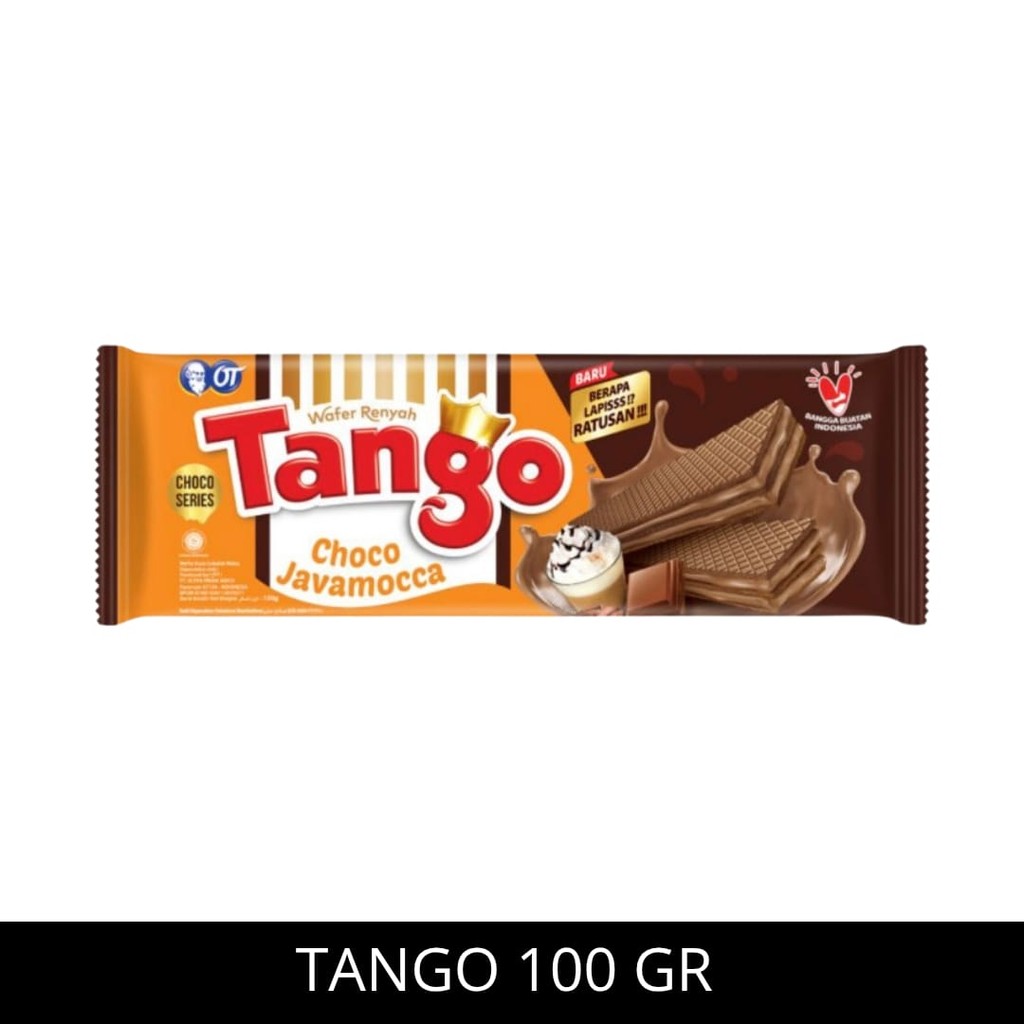 Jual Tango Wafer 100 gr - Pilihan Rasa Choco Javasoca, Royal Chocolate ...