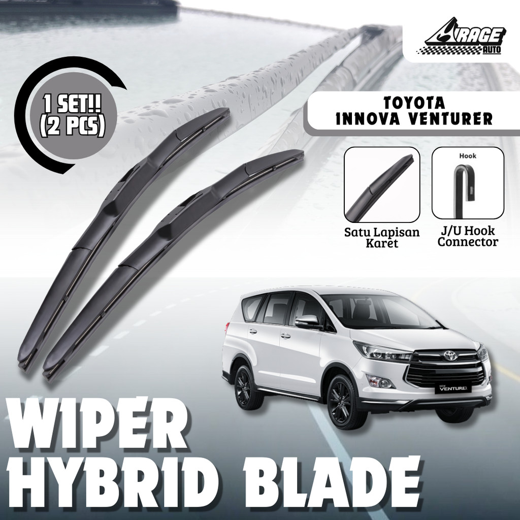 Jual Wiper Hybrid Toyota Innova Venturer – Promo Murah Bestseller Awet ...