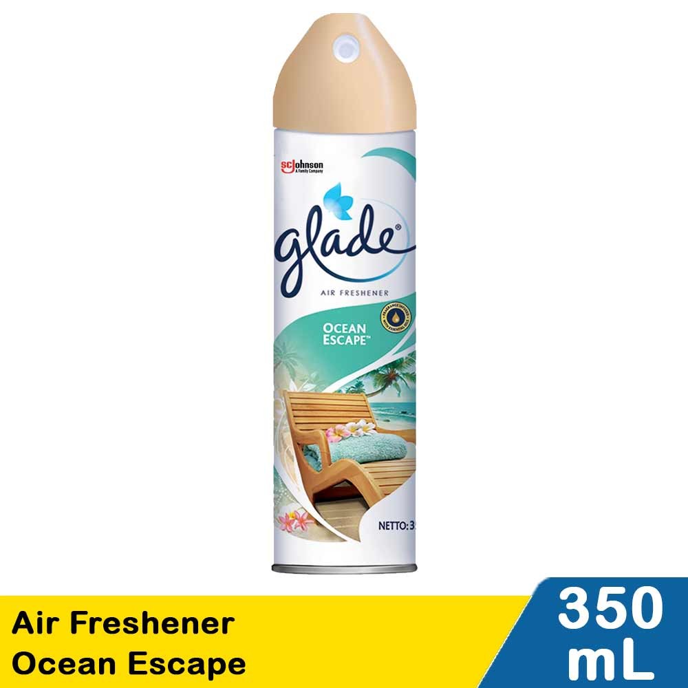 Jual GLADE AIR FRESHENER OCEAN ESCAPE 350mL | Shopee Indonesia