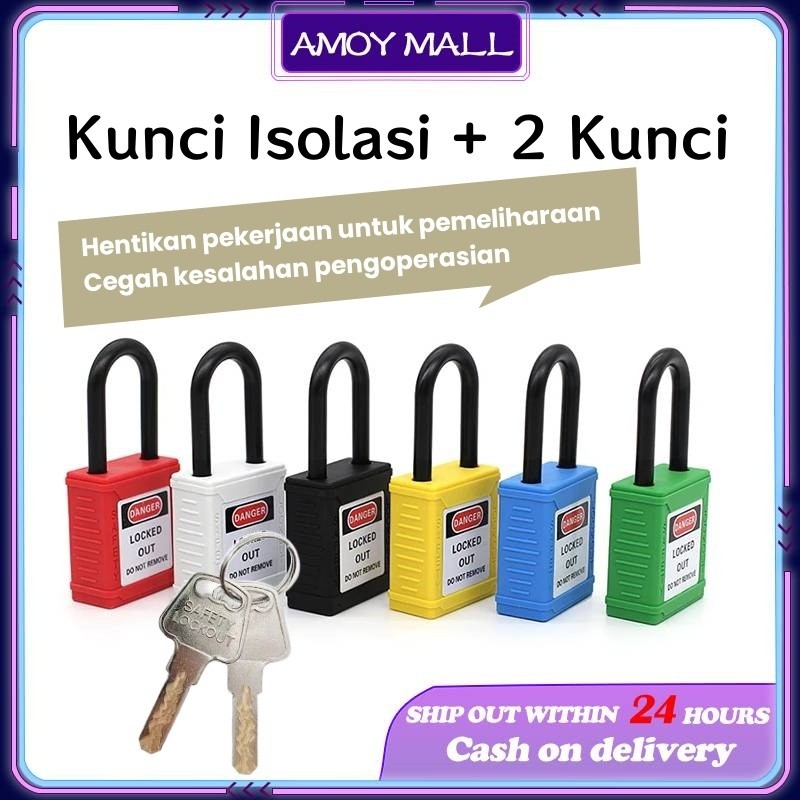 Jual TECHTOOLS Gembok Master Lock 410 Gembok Loto Safety Padlock Safety ...