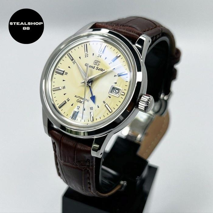 Jual Seiko mod GS Cream NH34 GMT Automatic | Shopee Indonesia