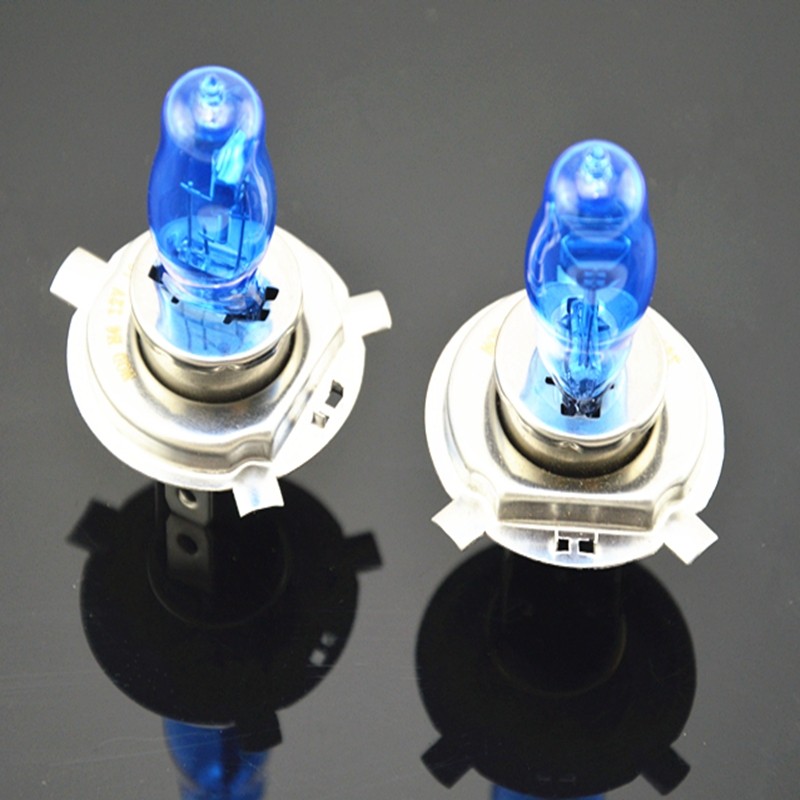Jual Car Headlight Light 2pcs H4 100W/90W 12V HOD Xenon White 6000k ...