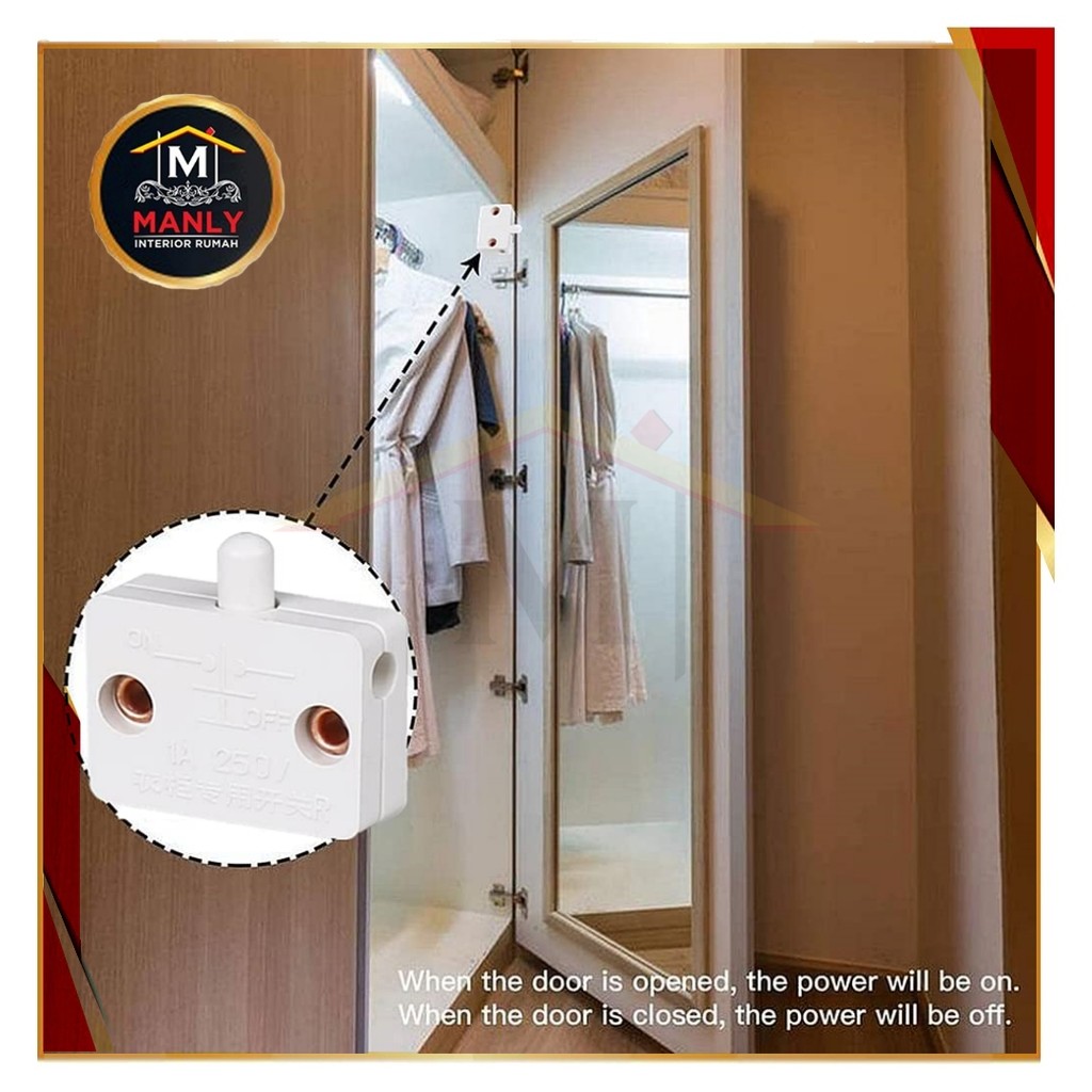 Jual Saklar Lampu Switch Lampu Lemari Closet Wardrobe Light Automatic ...