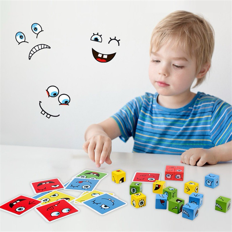 Jual NEW >> Mainan Face Change Rubik Cube Puzzle free bell / Mainan ...