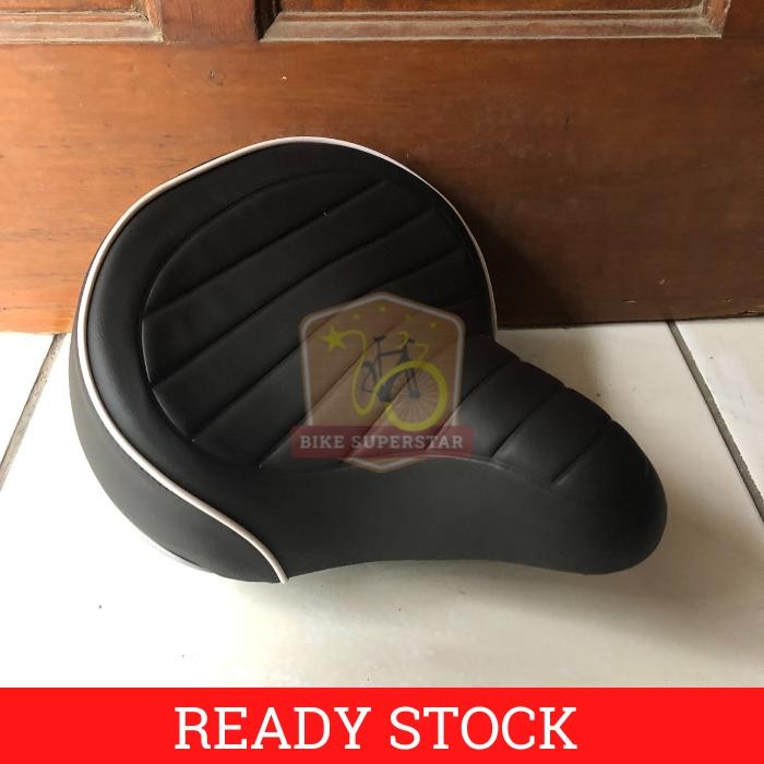 Jual Jok Sadel Saddle Per Pegas Super Lebar Sepeda Genio Empuk ...