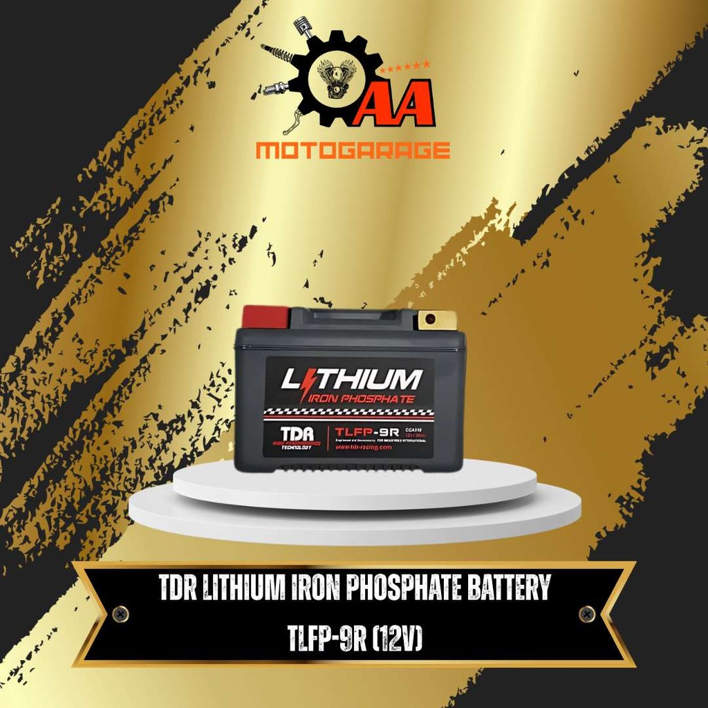 Jual TDR LITHIUM IRON PHOSPHATE BATTERY TLFP-9R (12V) | Shopee Indonesia