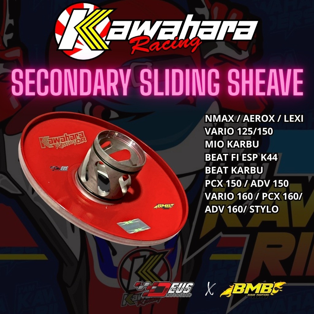 Jual Semua Tipe Motor Secondary Sliding Sheave / Pulley Kawahara Daily ...