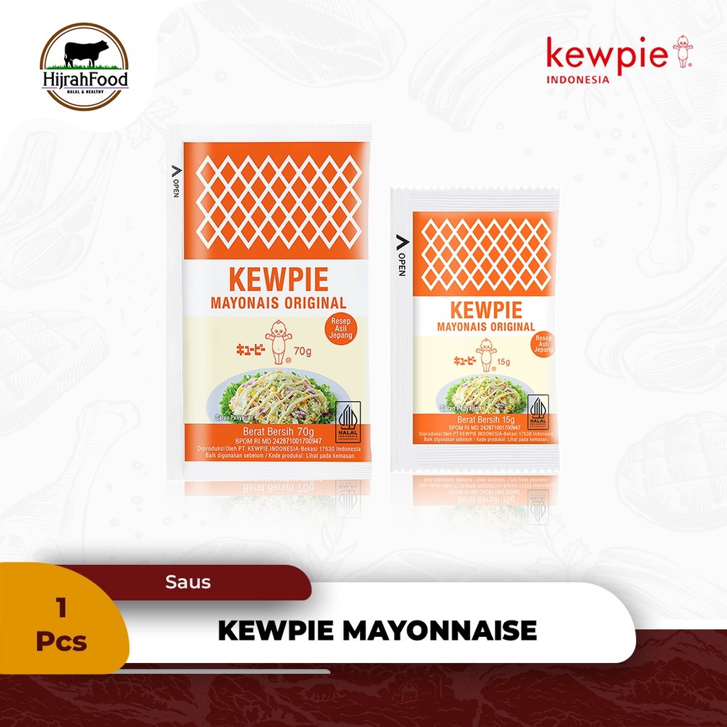 Jual Kewpie Japanese Mayo Original | Mayonnaise Original Sachet 70 gram ...