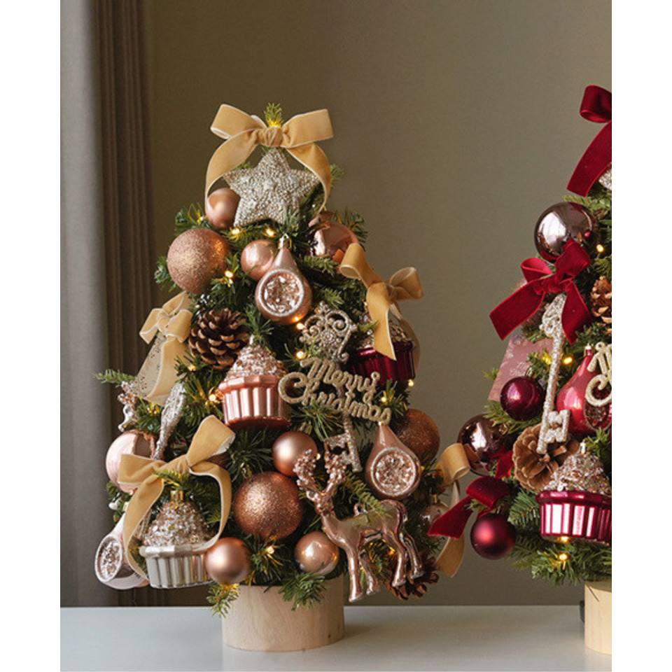 Jual Champagne Mini Christmas Tree | Shopee Indonesia