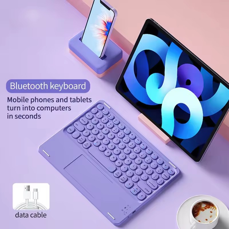 Jual Wireless Bluetooth Keyboard with Toupad for Samsung Galaxy Tab S11 ...