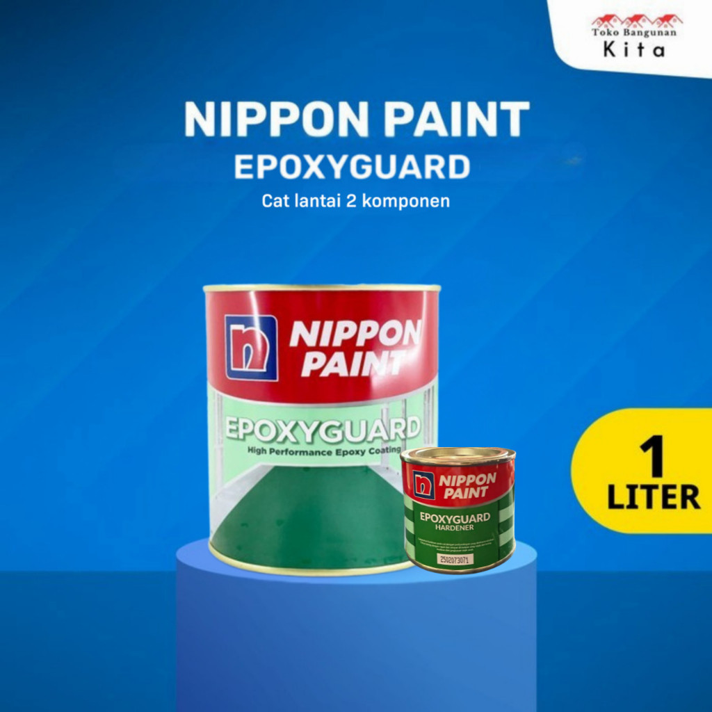 Jual WOLDANSHOP Nippon Paint EpoxyGuard - Cat Lantai | Shopee Indonesia