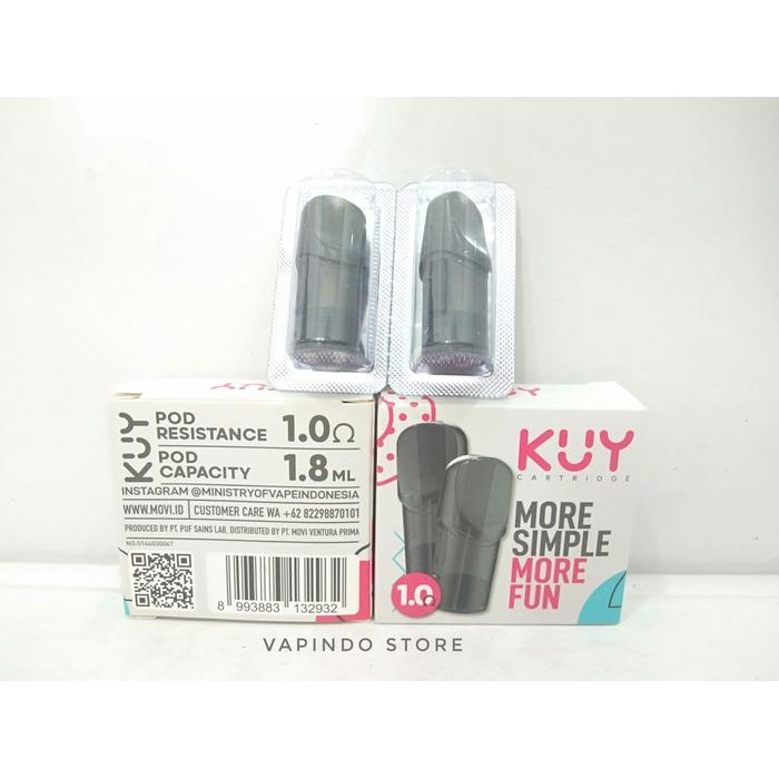 Jual KUY CARTRIDGE V2 CATRIDGE PODS BY MOVIV AUTHENTIC | Shopee Indonesia