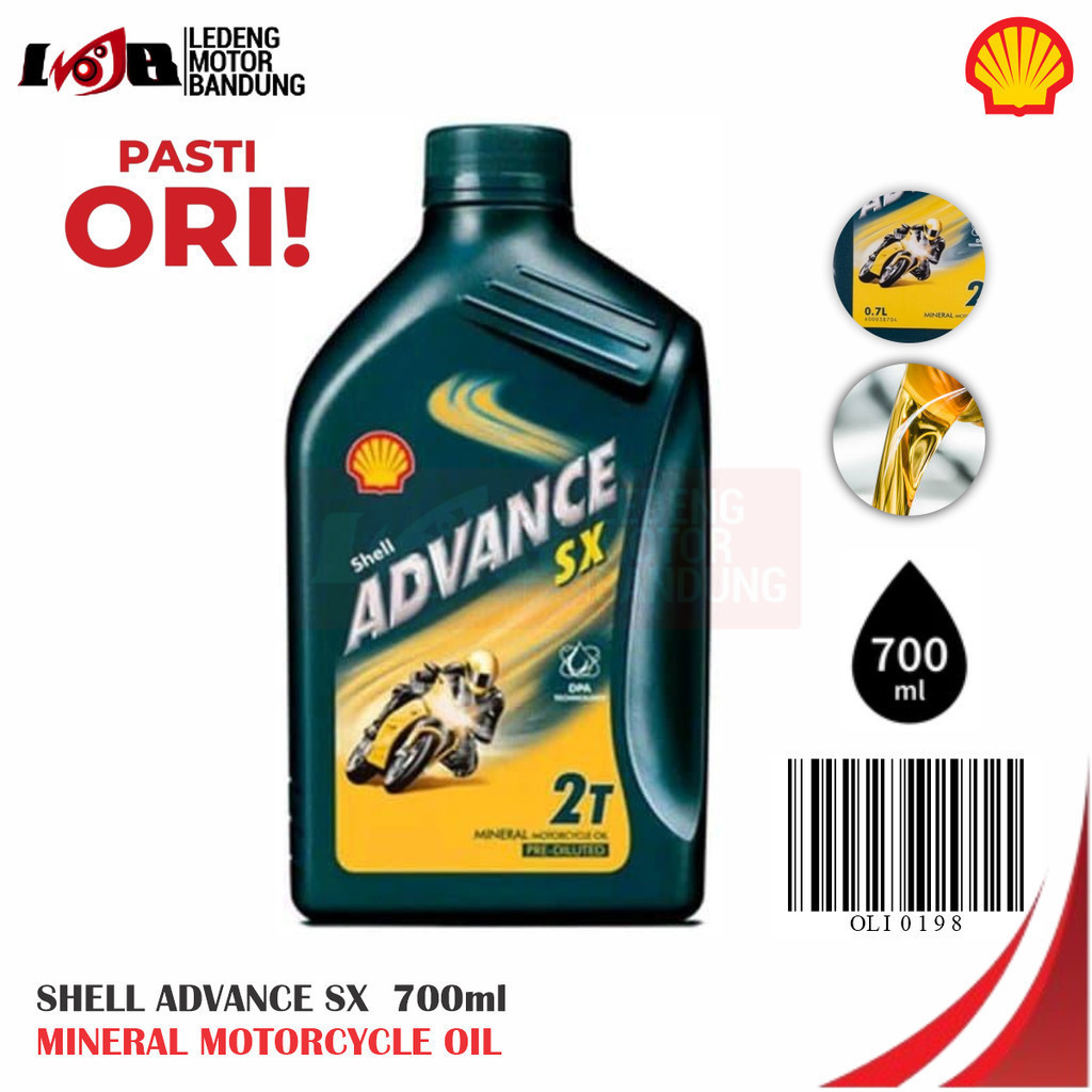 Jual Shell 2T Advance SX Oli Samping Motor 2 Tax | Shopee Indonesia