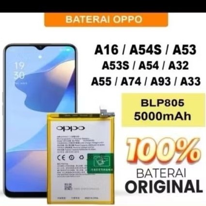 Jual BATERAI BATRE BATTERY BATRAI BATU BATRAI OPPO A16 / A54S / A54 ...